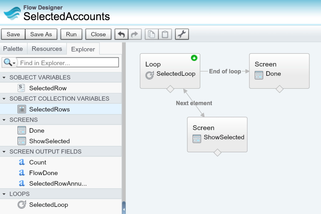 Visual Flow with List View and Related List Buttons | Andy in the Cloud